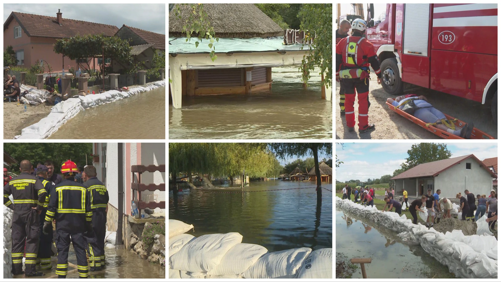 Drava prijeti: Dramatično na potezu Drnje-Hlebine kod Koprivnice - HRT